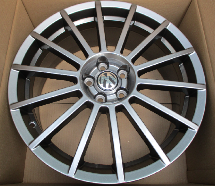 Original VW Polo WRC Aluminiumfelge 18 Zoll Leichtmetallfelge 7,5Jx18H2 ...