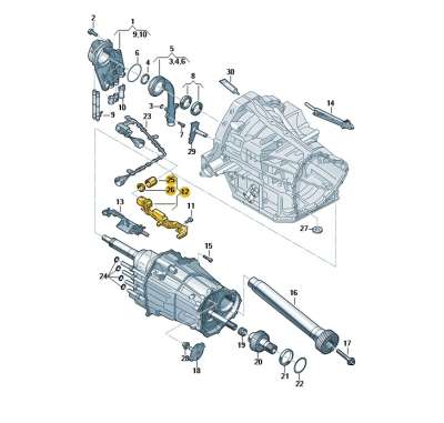 Original VW VAG VAS Adapter für Ölbefüllung VAS 6262A DSG Getriebe ...