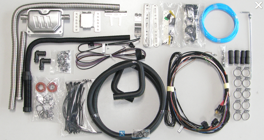 Eberspächer Standheizung Hydronic S3 D5E Diesel mit Uni-Einbaukit ...